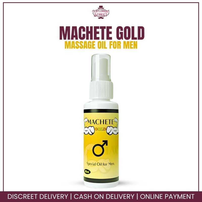 MACHETE GOLD Special Oil For Men - Stamina & Circulation Boost, Non ...