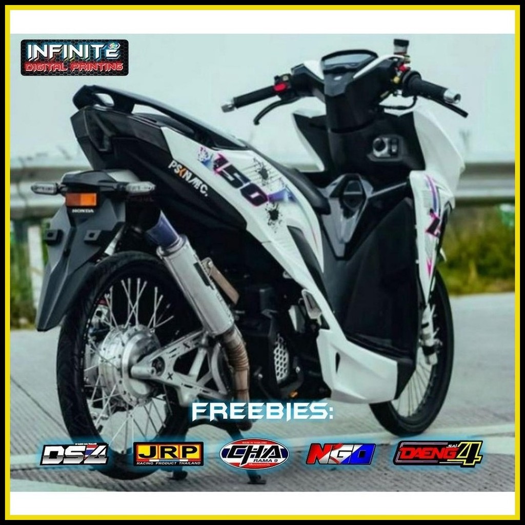 Honda click malaysian concept /w freebiess | Shopee Philippines