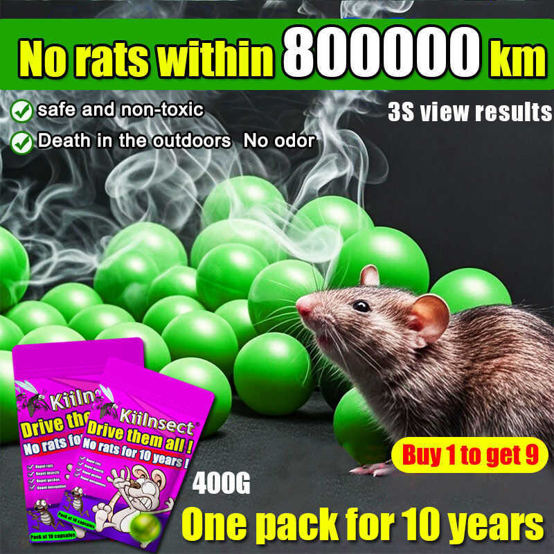 2024 Latest Technology Rat Poison Killer Mouse Trap 1 Pack Of 10 ...