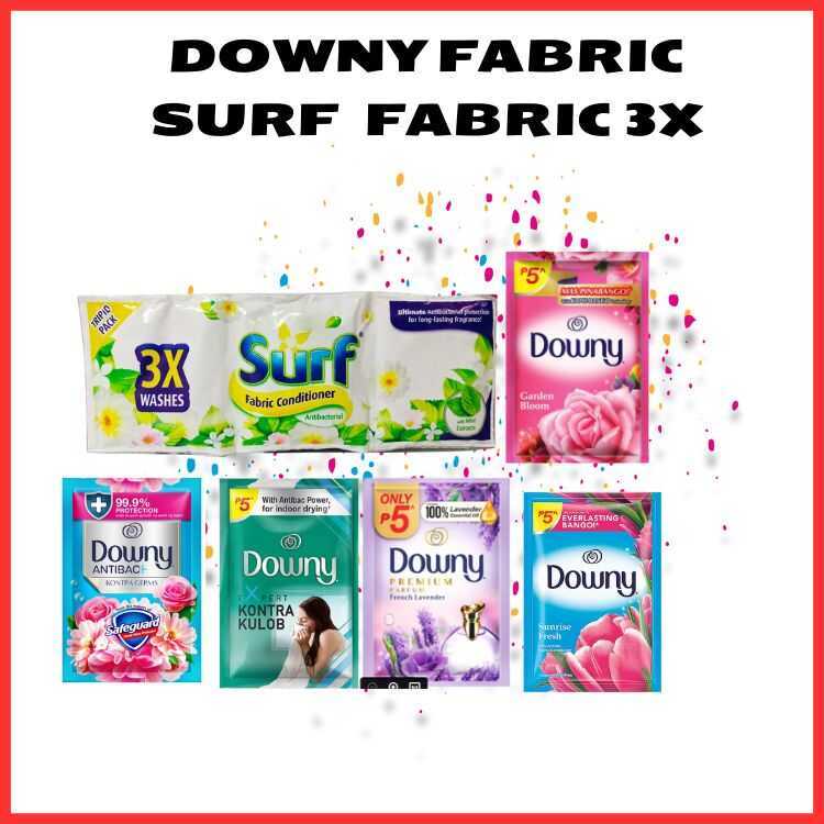 DOWNY SURF FABRIC CONDITIONER 3X WASH ANTIBACTERIAL | GARDEN Bloom ...