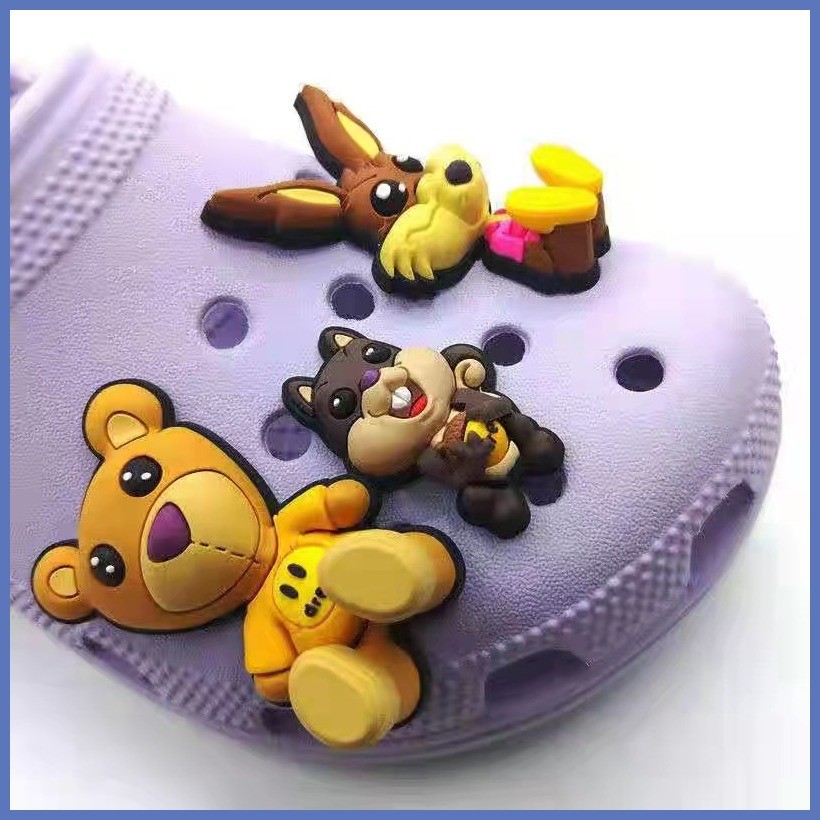 Drew House Justin Bieber 3D Jibbitz Crocs Pins for crocs (1 sets 7pcs ...