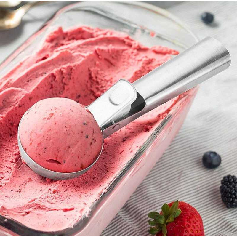Non-Stick Cream Scoop Fruits Digger Ice Ball Maker Frozen Yogurt Cookie ...