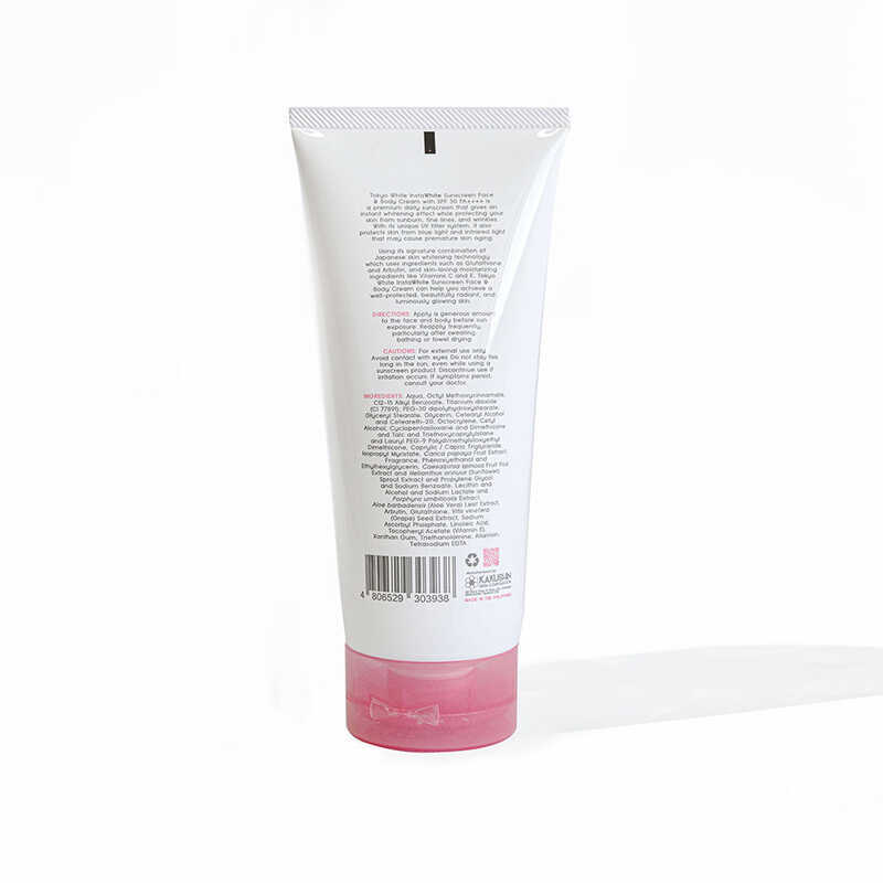 WHTE TOKYO Instawhite Sunscreen Face And Body Cream SPF 50 Pa++++ 200Ml ...