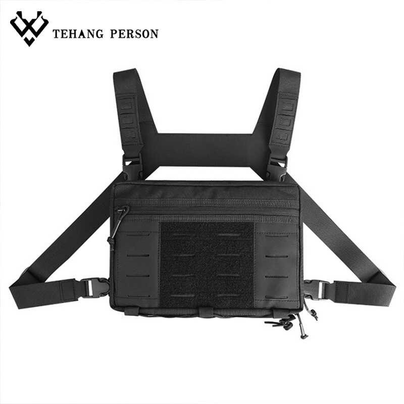 Tactical Functional Chest Bag Crossbody Bag Workwear Sling Bag Men's ...