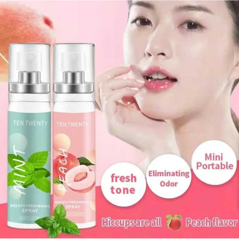 TEN TWENTY Mouth Wash Oral Spray Remove Breath Bad Long-Lasting Fresh ...