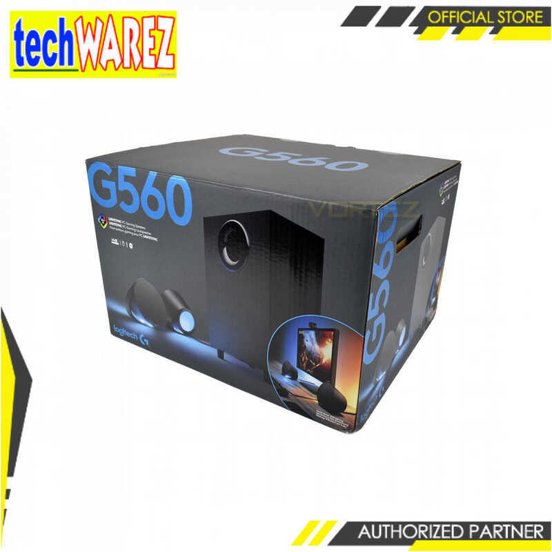 Logitech G560 LIGHTSYNC PC GAMING Speaker - RGB Lighting / 240 WATTS ...
