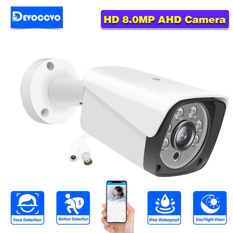 8Mp Wired CCTV BNC Analog Camera Outdoor Street Waterproof 4K AHD ...