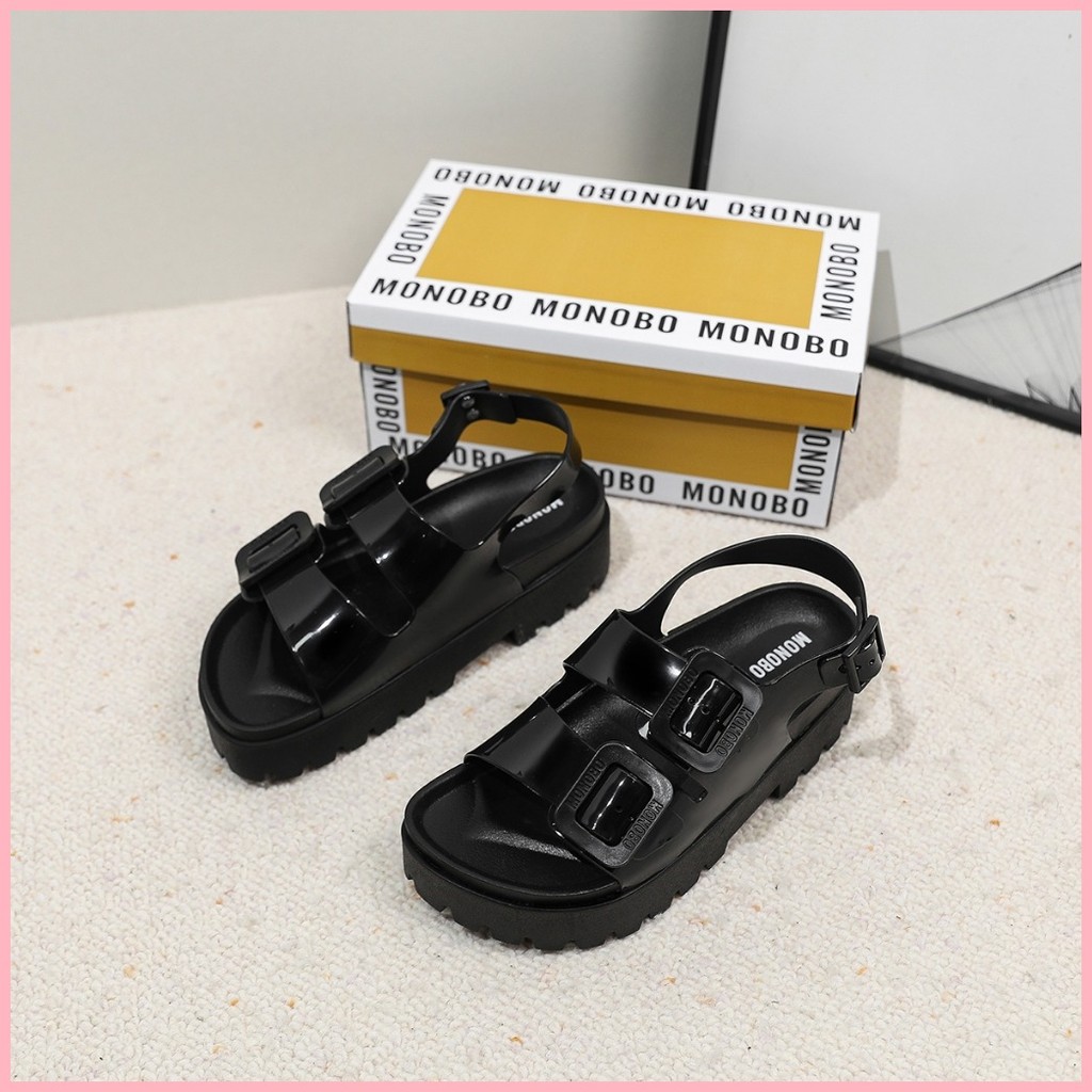 IHEN MONOBO SANDALS FOR WOMEN MONOBO SLIPPER WITH BOX M835-1 | Shopee ...