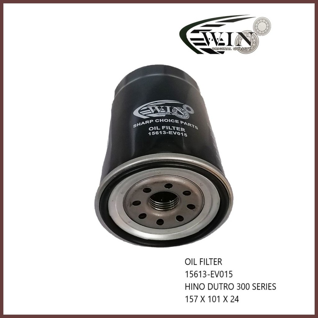 OIL FILTER (15613-EV015) HINO DUTRO 300 SERIES 157X101X24 | Shopee ...