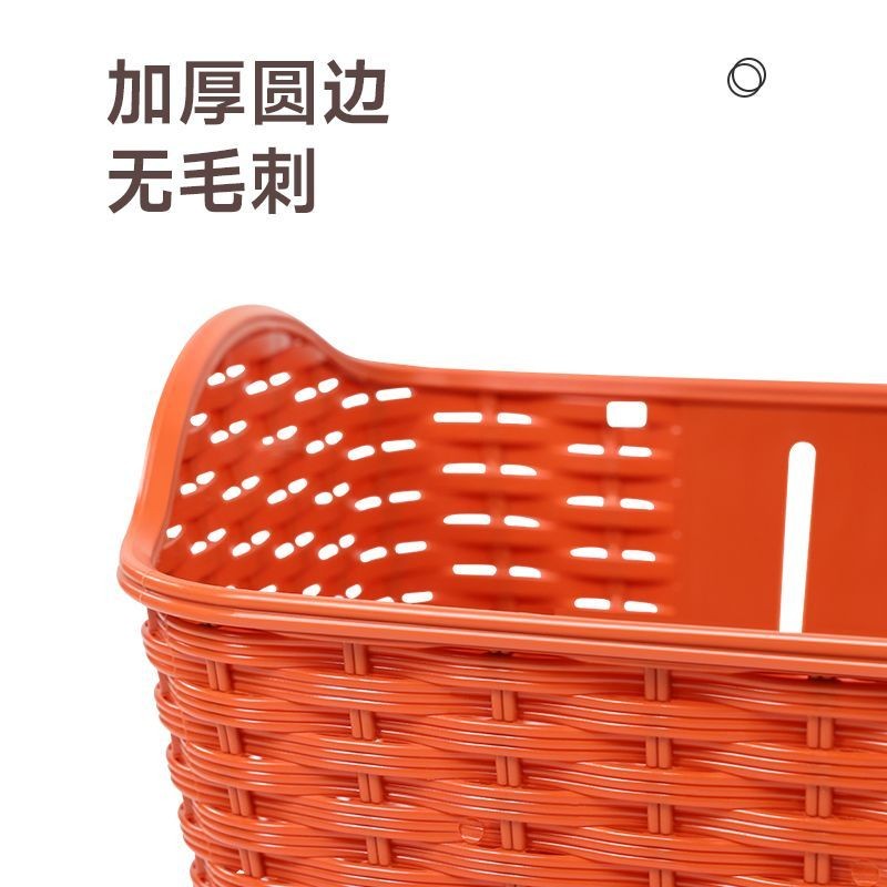 Permanent Mountain Bike Universal Front Basket Front Basket Blue Basket ...