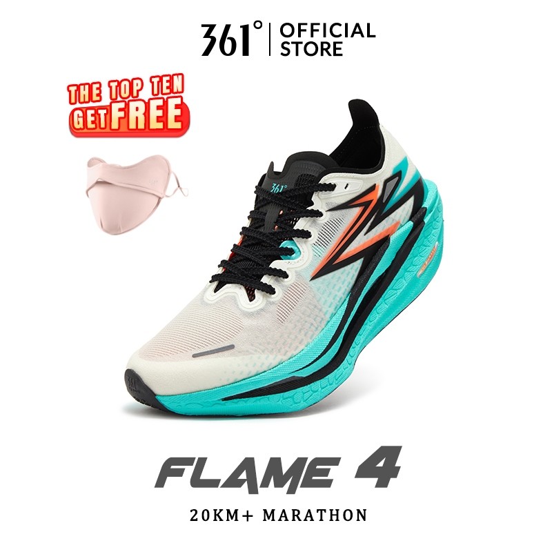 361 Degrees Flame 4.0 Men Women Running shoes Professional Marathon ...