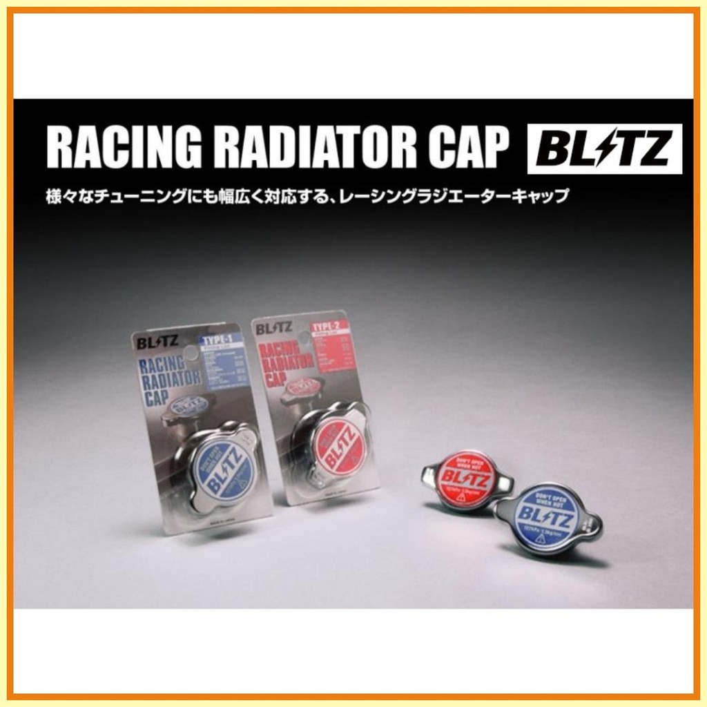 BLITZ RACING RADIATOR CAP TYPE-1 18560 BLITZ RACING RADIATOR CAP TYPE-2 ...