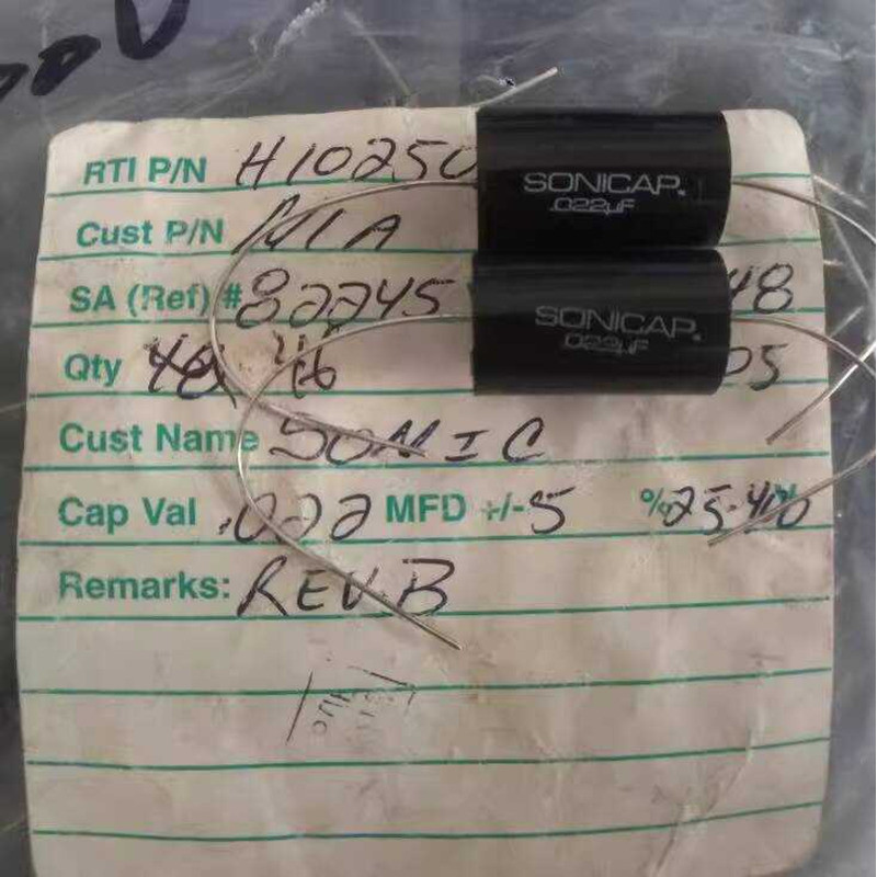 American SONICAP Plaum 0.022UF 600V Audiophile Audio Coupling ...