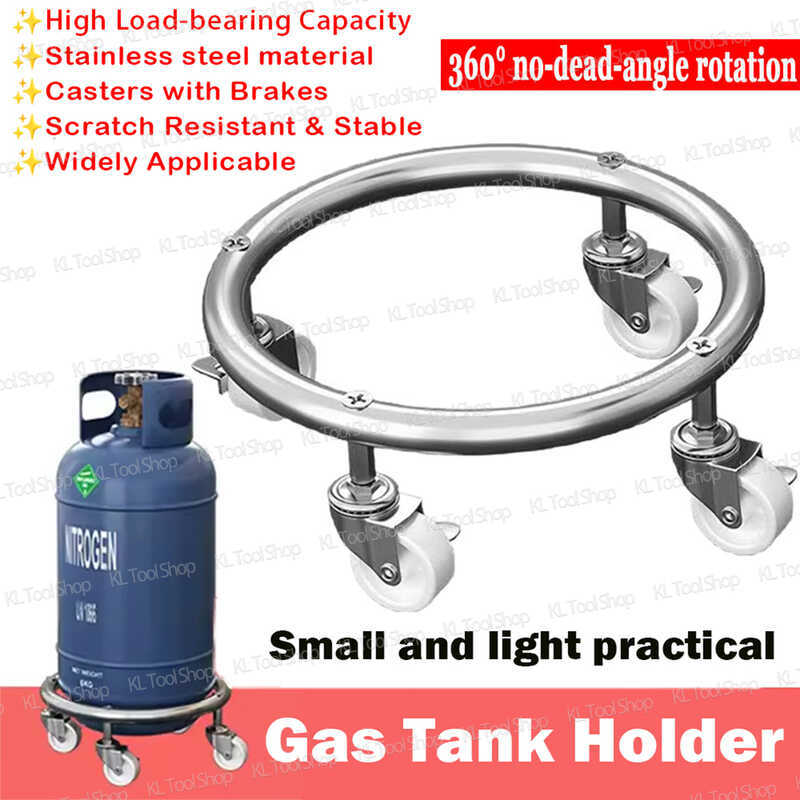 Gasul Stand, Propane Tank Holder With Wheels, Gas Range Base Lpg Roller ...