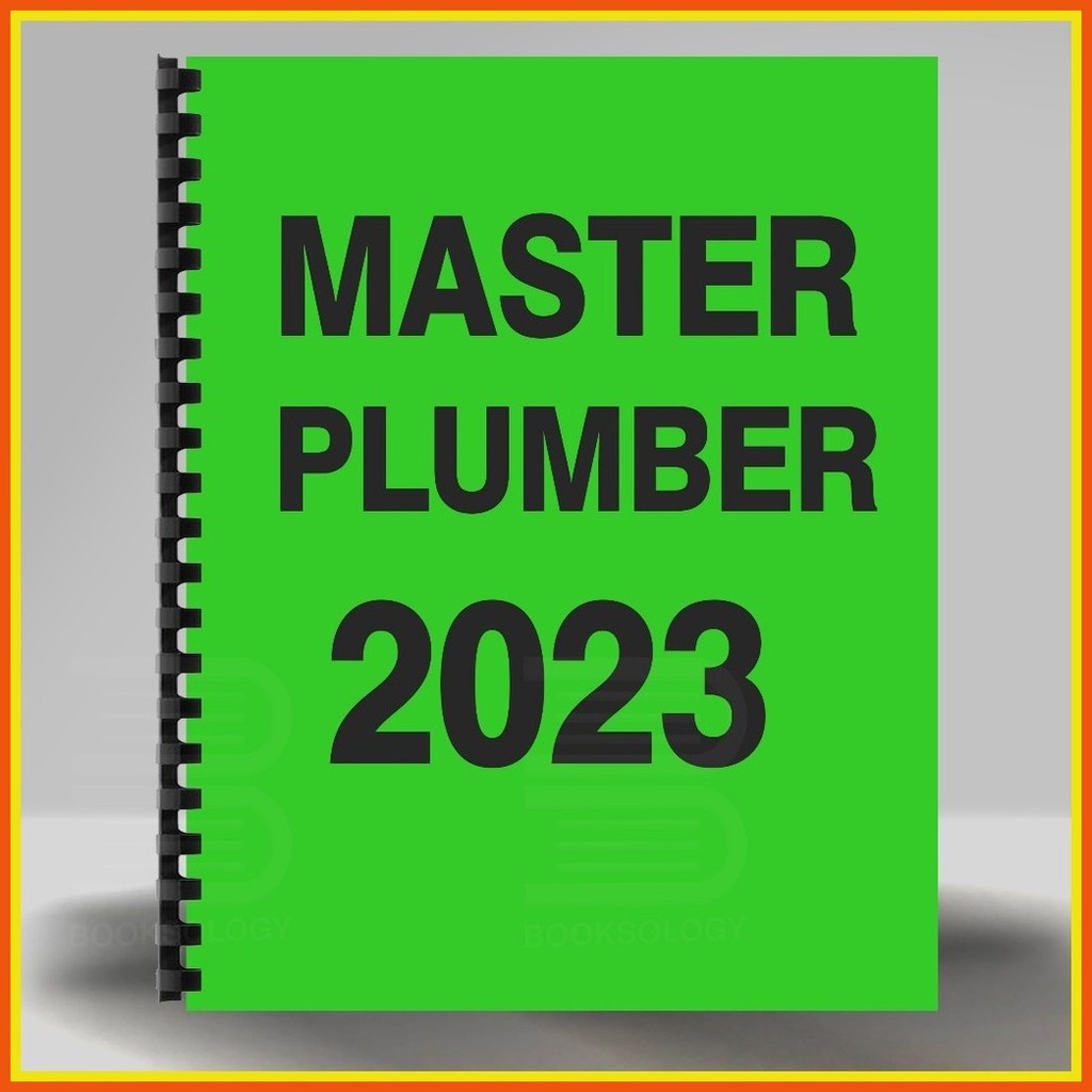 MASTER PLUMBER 2023 Board Exam Reviewer (Plumbing Code, Sanitation ...