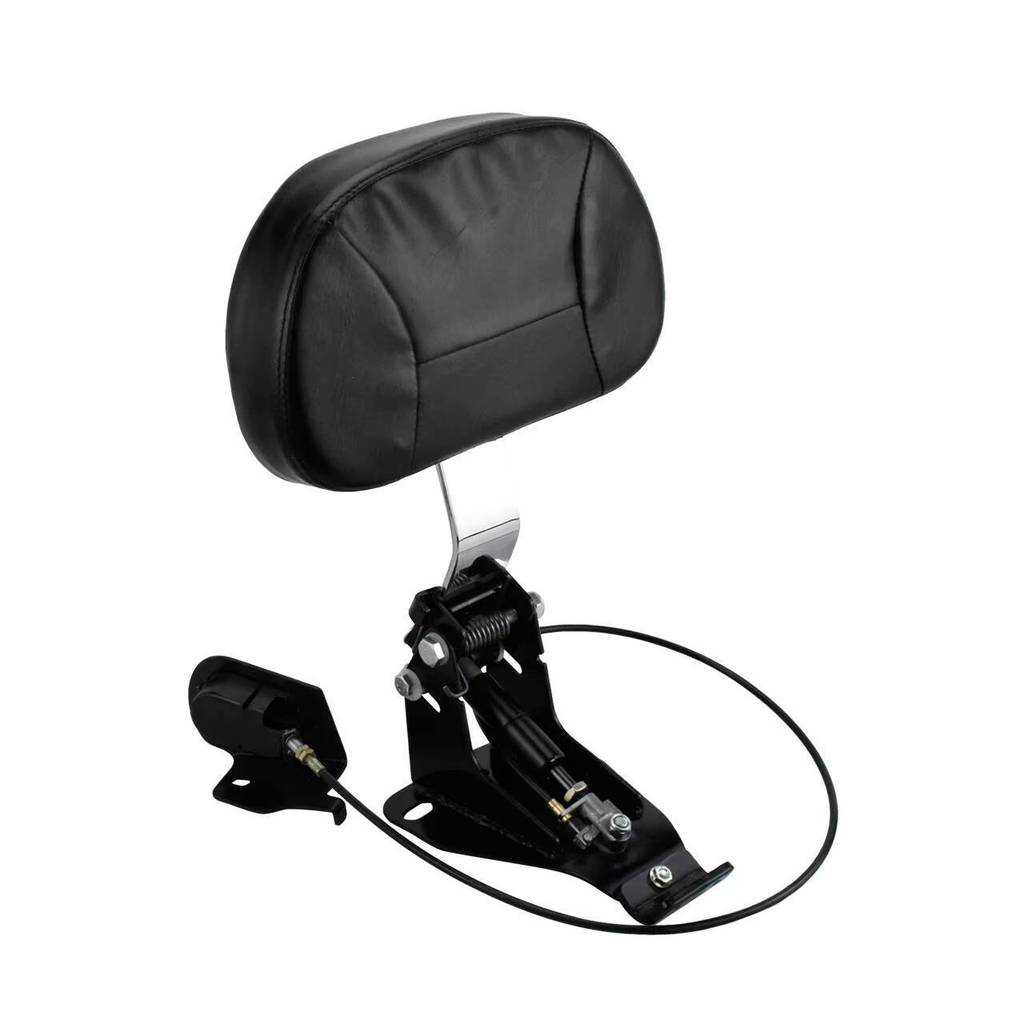 Adjustable Hydraulic Motorcycle Driver Backrest Ultimate Riding Comfort ...