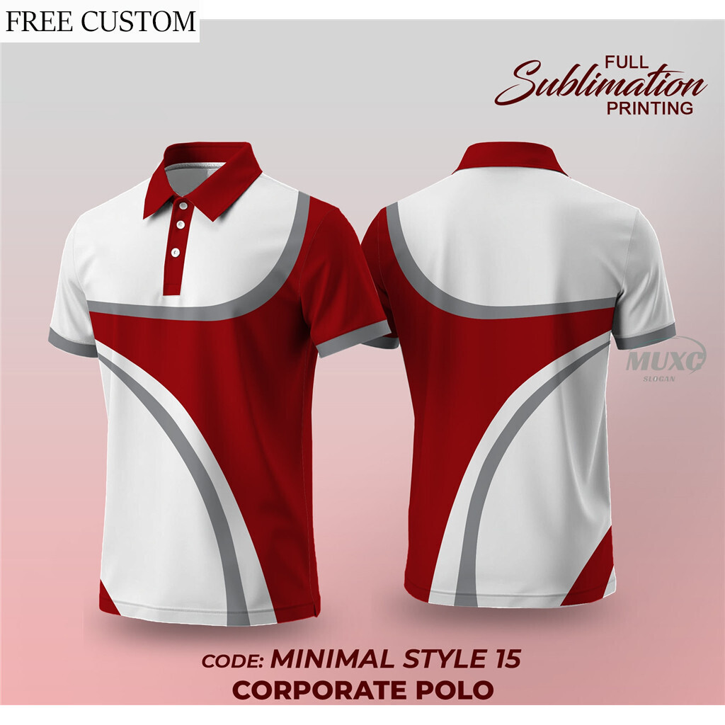 [FREE CUSTOME] Full Sublimation SK Polo Shirt Customized school ...