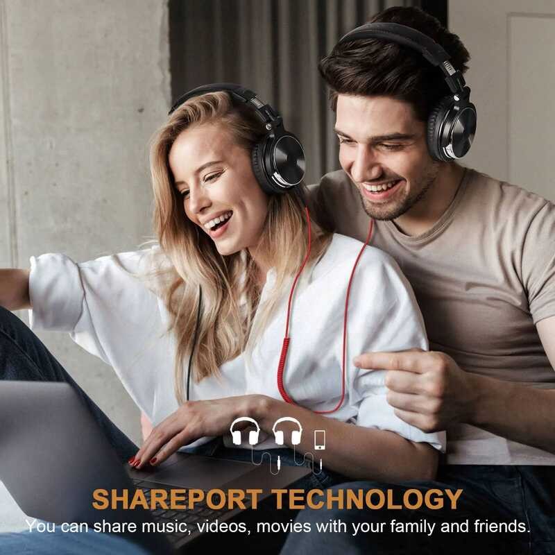 44 Oneodio 2 Pro 10 Over Ear Headphones Hifi Studio DJ Headphone Wired ...