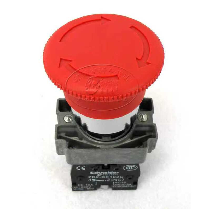 Original Schneider Emergency Stop Button Switch XB2-BS542C | Shopee ...