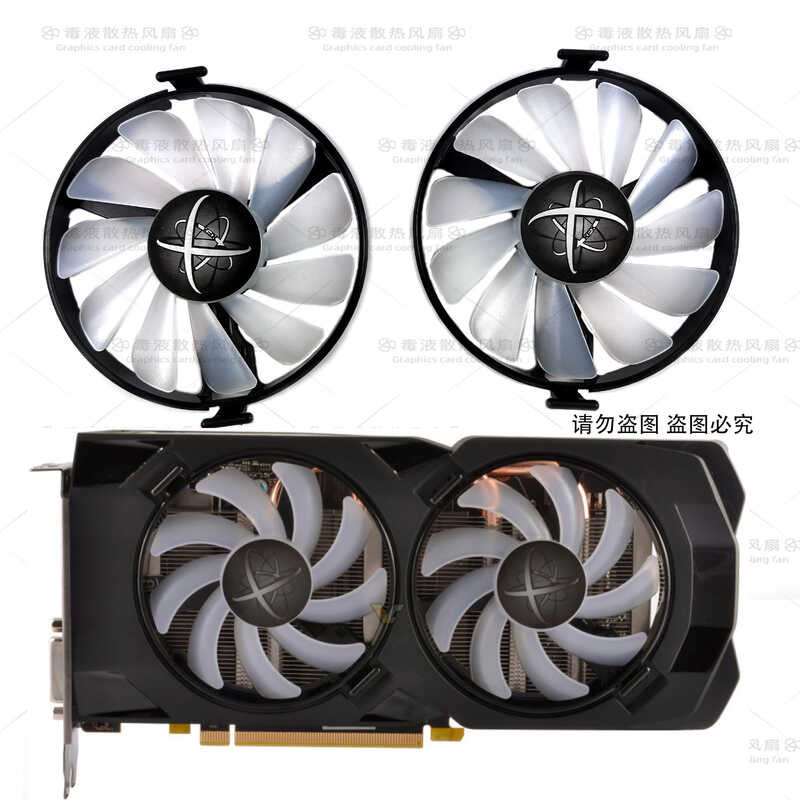 Brand New XFX XFX RX 470 RX480 RX570 RX580 4G 8G Black Wolf Evolution ...