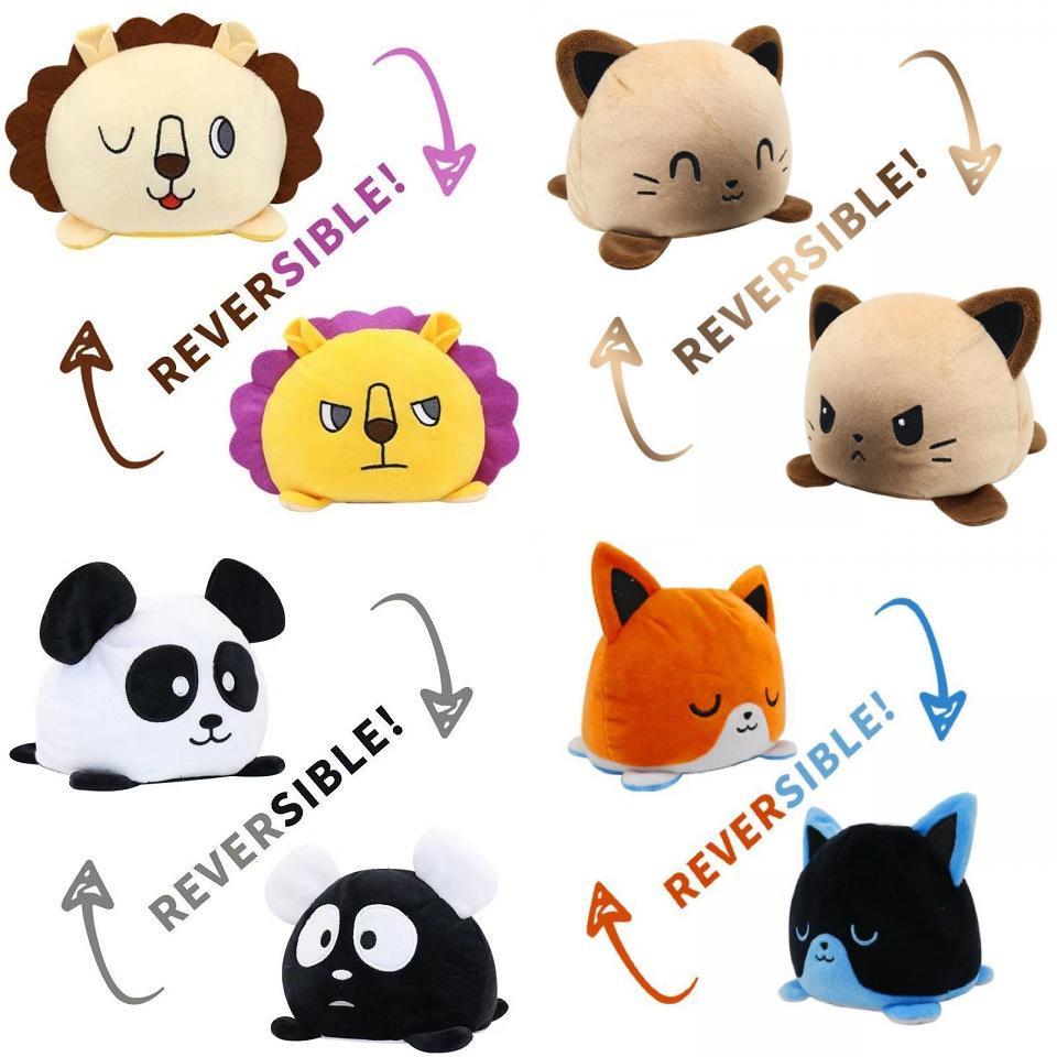 And Cuddly Soft Reversible Flip Cat Plush Stuffed Animal Doll Perfect ...