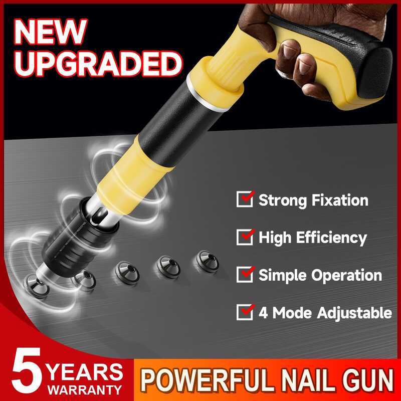 Eone Home Electric Nail Rebiter Rivet Tools Tufting Tacker Gun For ...