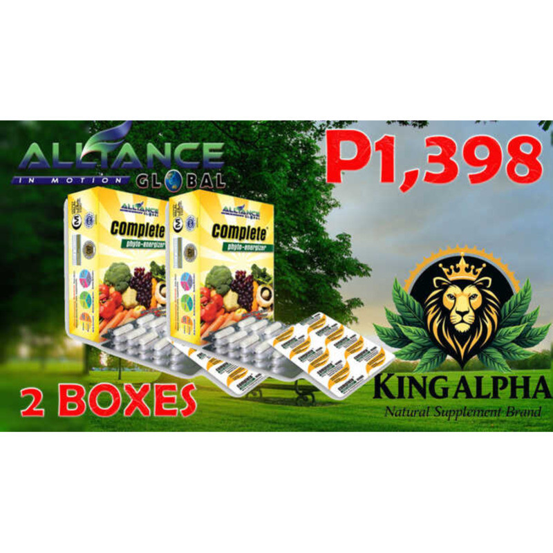 2 BOXES Aim Global Complete Phyto-Energizer 60 CAPSULES 100 % Authentic ...