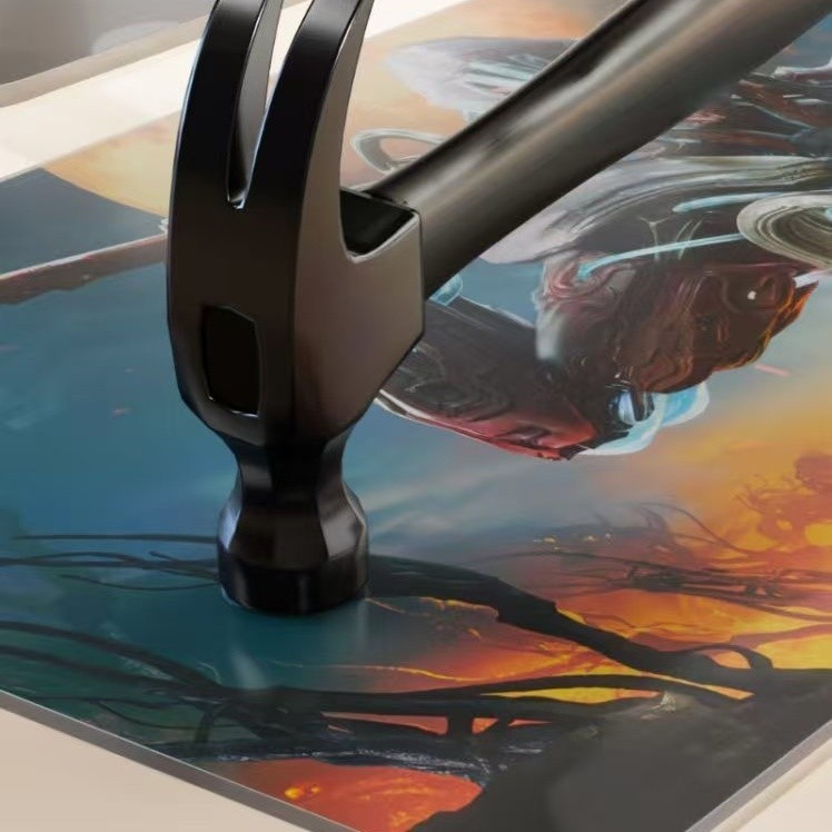 Tempered Photovoltaic Glass Mouse Pad High Mecha High-value Smooth Game ...