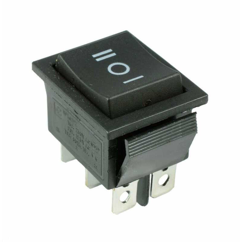 VALUESP Switch 25X32mm Pole Double Throw Contact With DPDT Contacts And ...