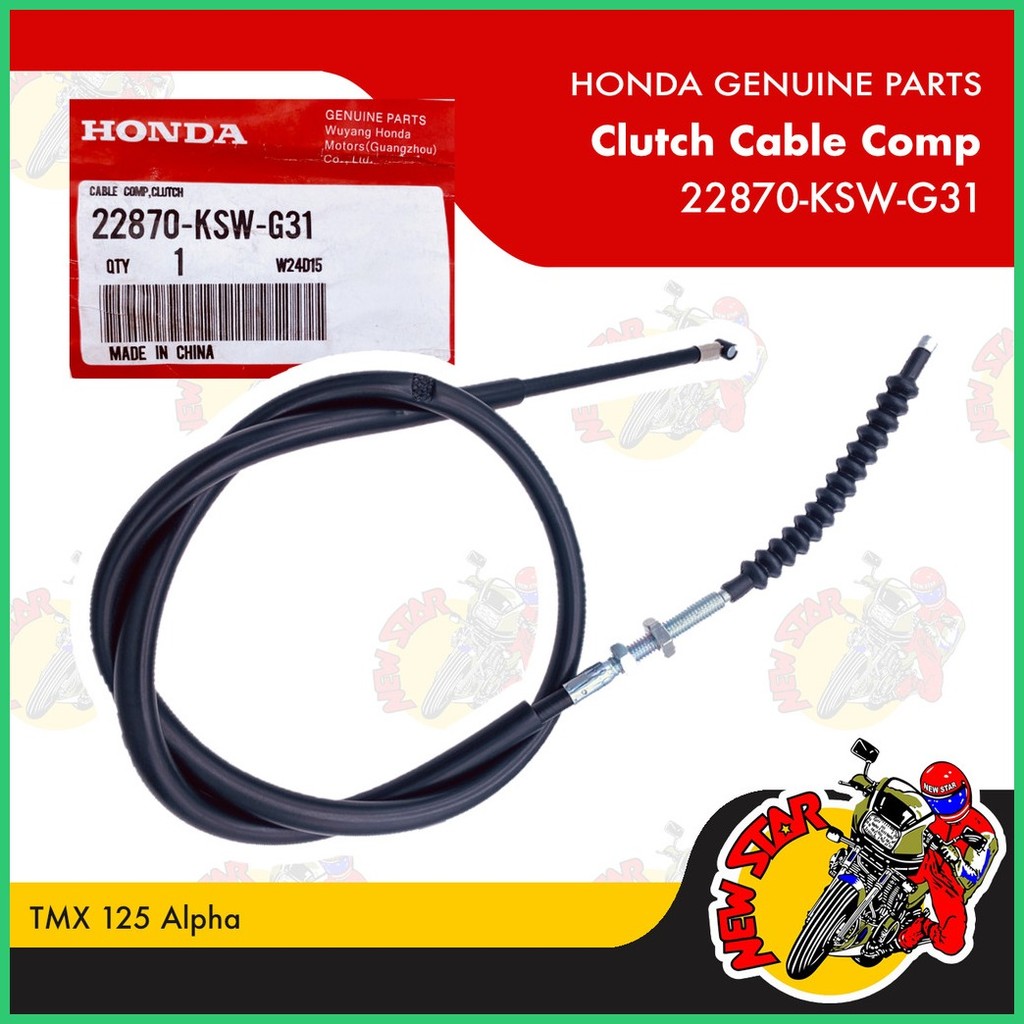 22870-KSW-G31 | Clutch Cable Comp | Genuine Honda parts | TMX 125 Alpha ...
