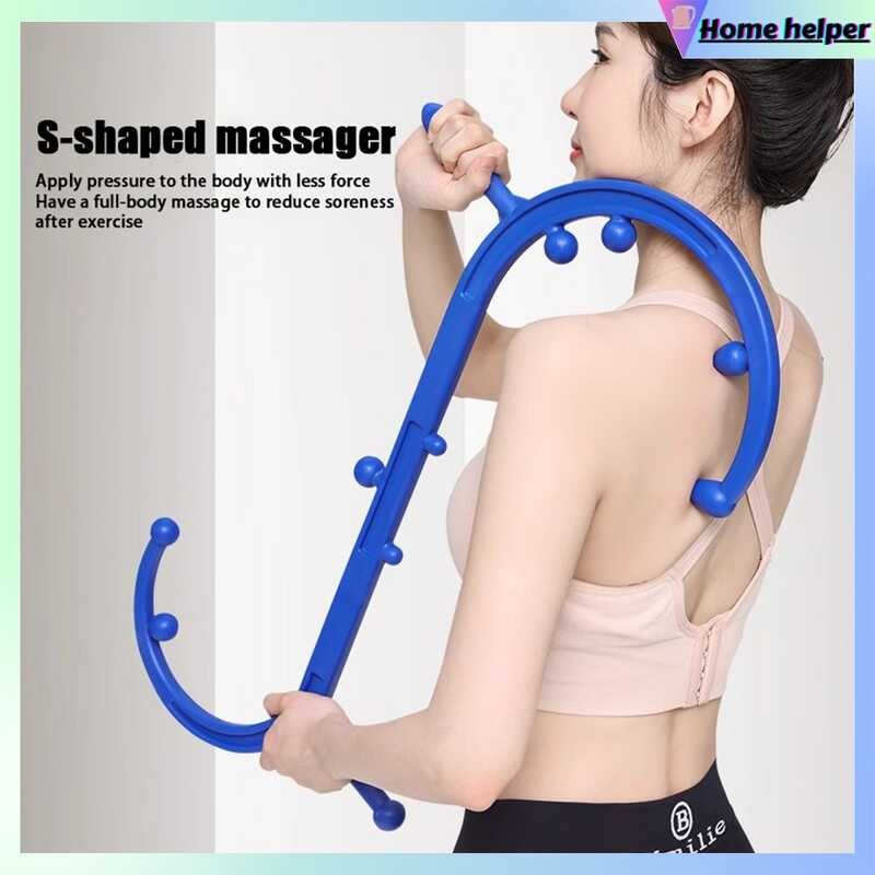 Trigger Point Self Massage Stick Hook Theracane Body Muscle Relief ...