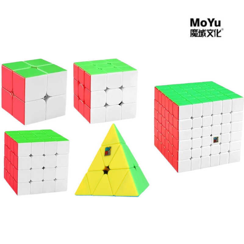 Moyu Meilong Speed 2X2 3X3 4X4 6X6 Pyramid Magic Puzzle Cube Toy Gift ...