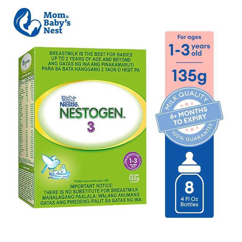 NESTOGEN 3 Milk Supplement For Children 1-3 Years Old 135G | Shopee ...