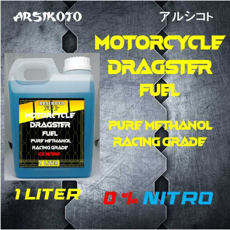 MOTORCYCLE FUEL ADDITIVE PURE METHANOL RACING GRADE 1 Liter. A9b ...