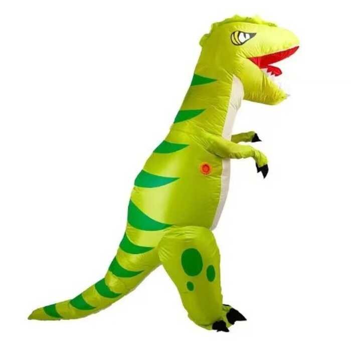 Halloween T-Rex Inflatable Costume Dinosaur Costume Funny Decoration ...