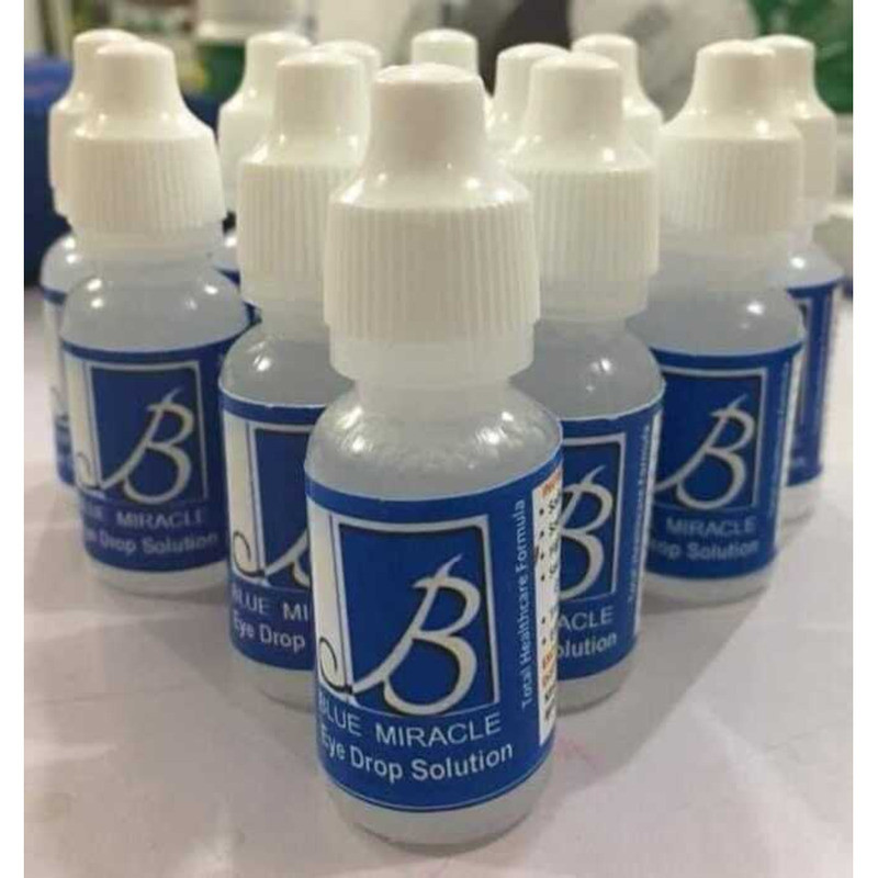 Blue Miracle Eye Drop Solution Good Eyesight Clear Vision 9Aa | Shopee ...