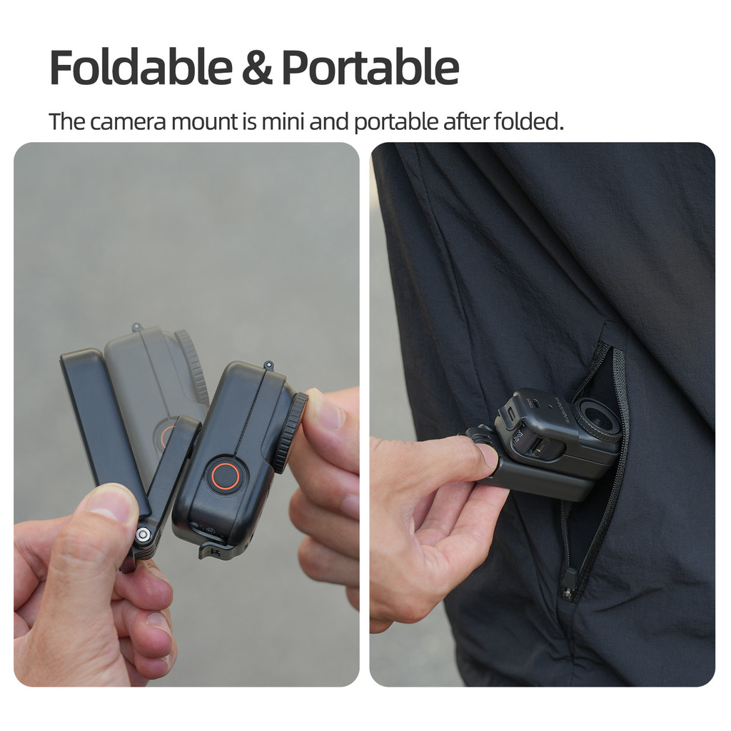 For DJI Osmo Nano Magnetic Mount Base Desktop Stand 360 Rotating Quick ...