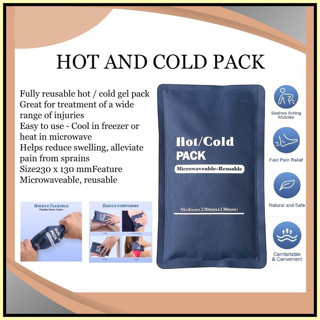 Reusable Hot and Cold Pack Compress For Antipyretic And Cooling Gel Ice ...
