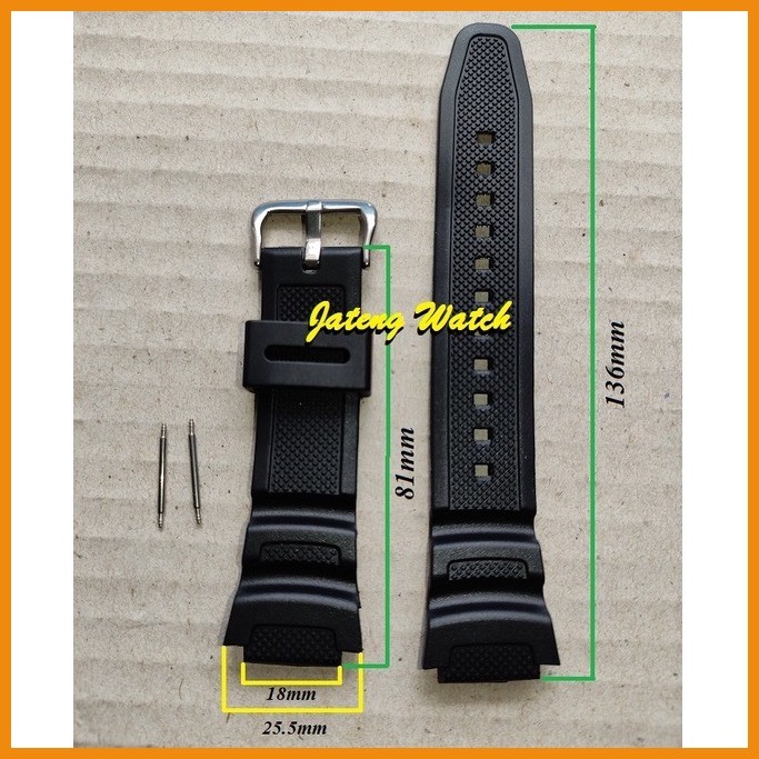 Casio Illuminator Rubber Strap Or Strap AE1000 AE-1000 AE-1000W AE ...