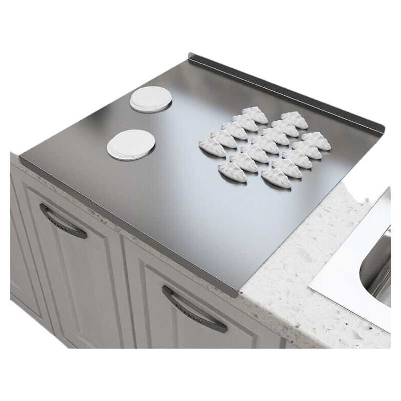 304 Food Grade Household Kitchen Stainless Steel Chopping Board Dough ...