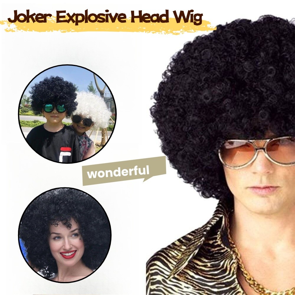 Party Wigs Costume Afro Curl Wig Wholesale Price Carnival Party Cosplay ...