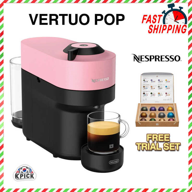 Nespresso Vertuo Pop Gdv2 Coffee Machine – Compact & Stylish Espresso ...