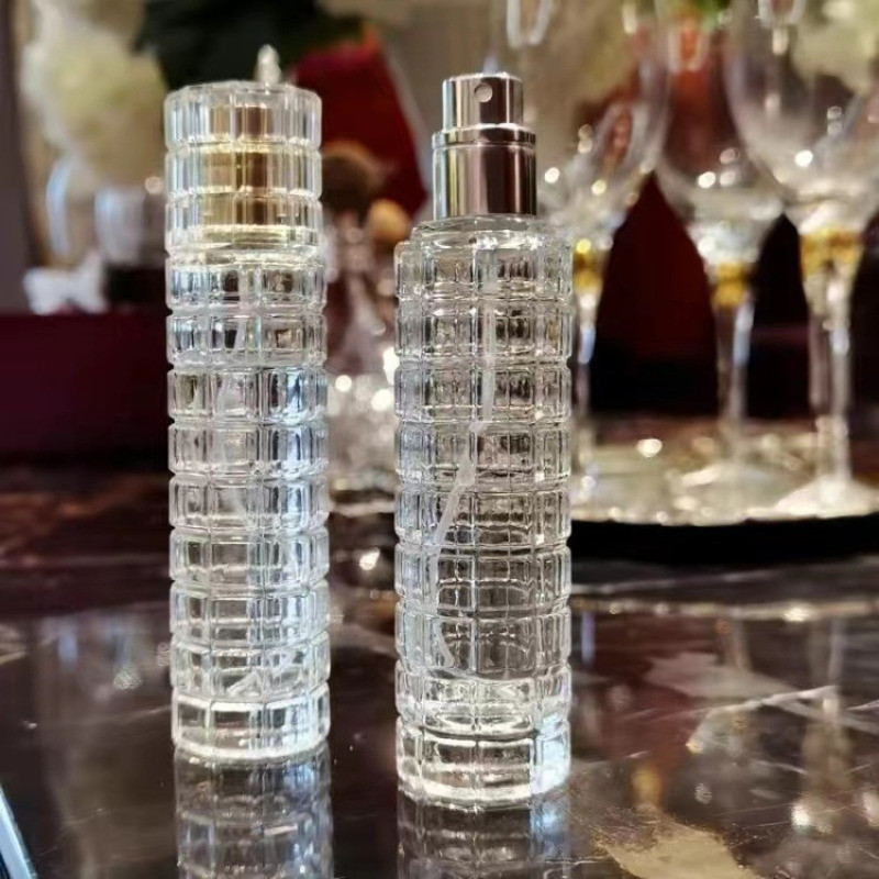 30ML Perfume Dispenser Bottle Large Capacity Delicate Pressed Glass ...