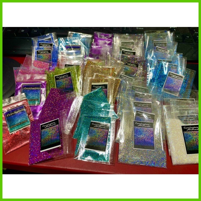 ∨ Holographic Automotive Glitters Microfine Metal Flake for paints ...