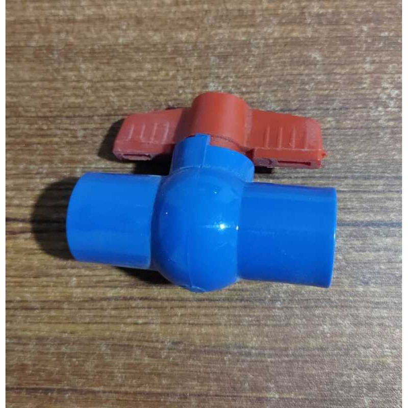 PVC BLUE BALL VALVE SIZES 1/2 | 3/4 1 1/4 |2 PIPE FITTINGS GATEVALVE ...