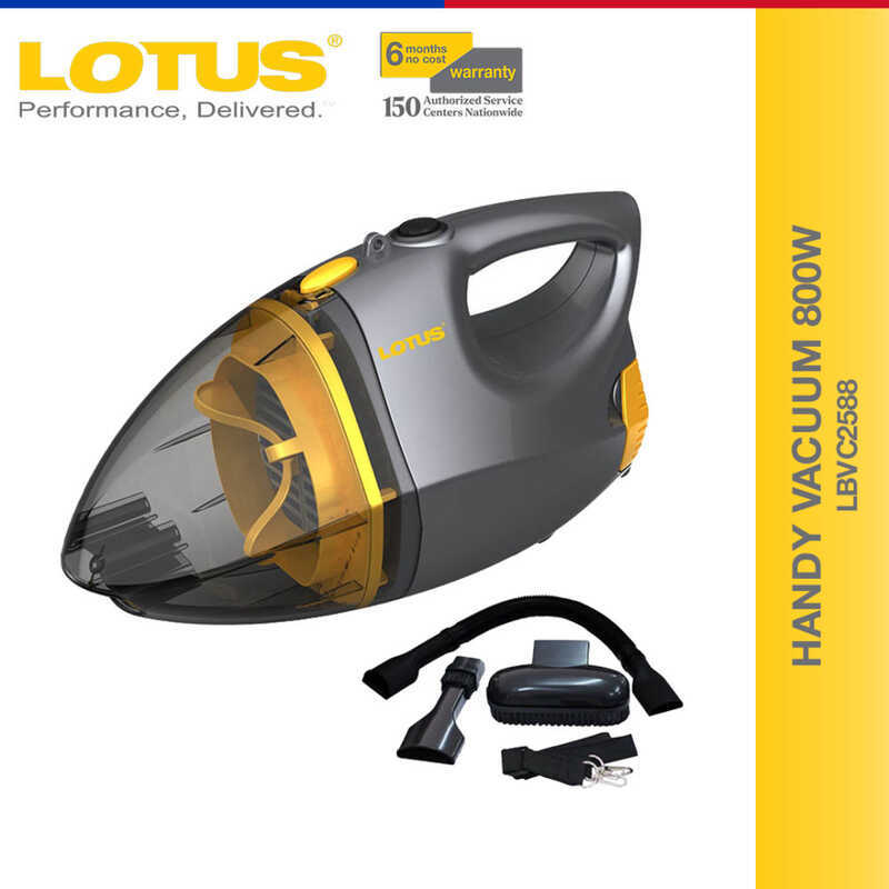 Lotus Handy 800W Lbvc2588 Grey – Vacuum Cleaner 9D2 | Shopee Philippines