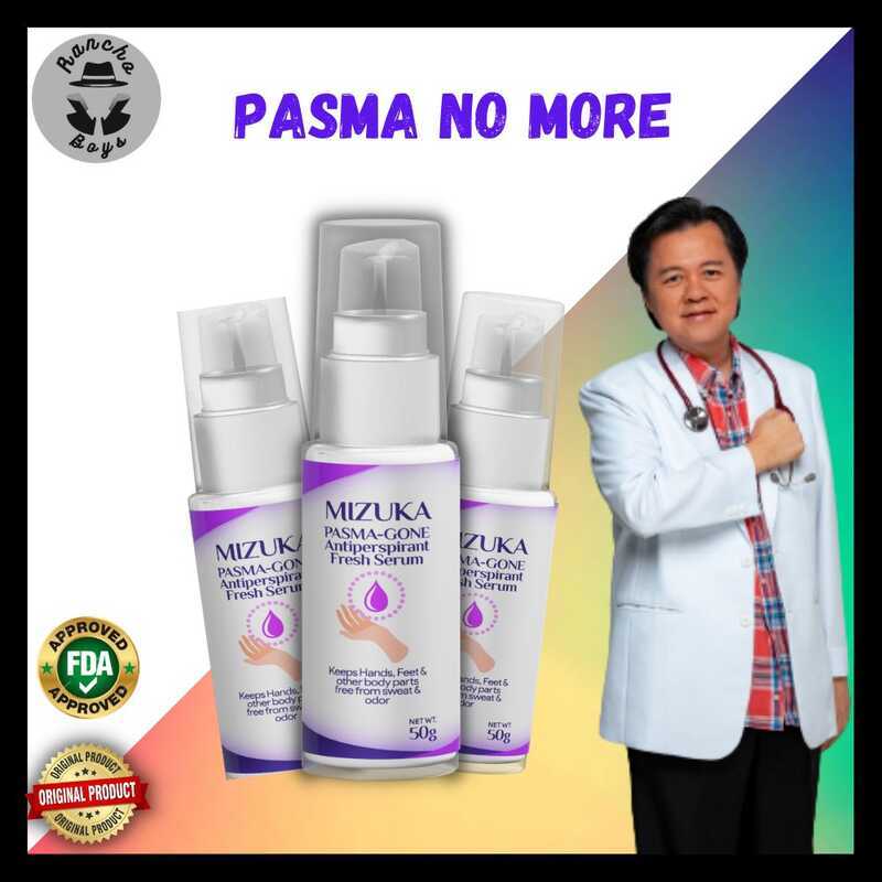 Authentic MIZUKA PASMA GONE Antiperspirant Fresh Serum|Anti Pasma Anti ...