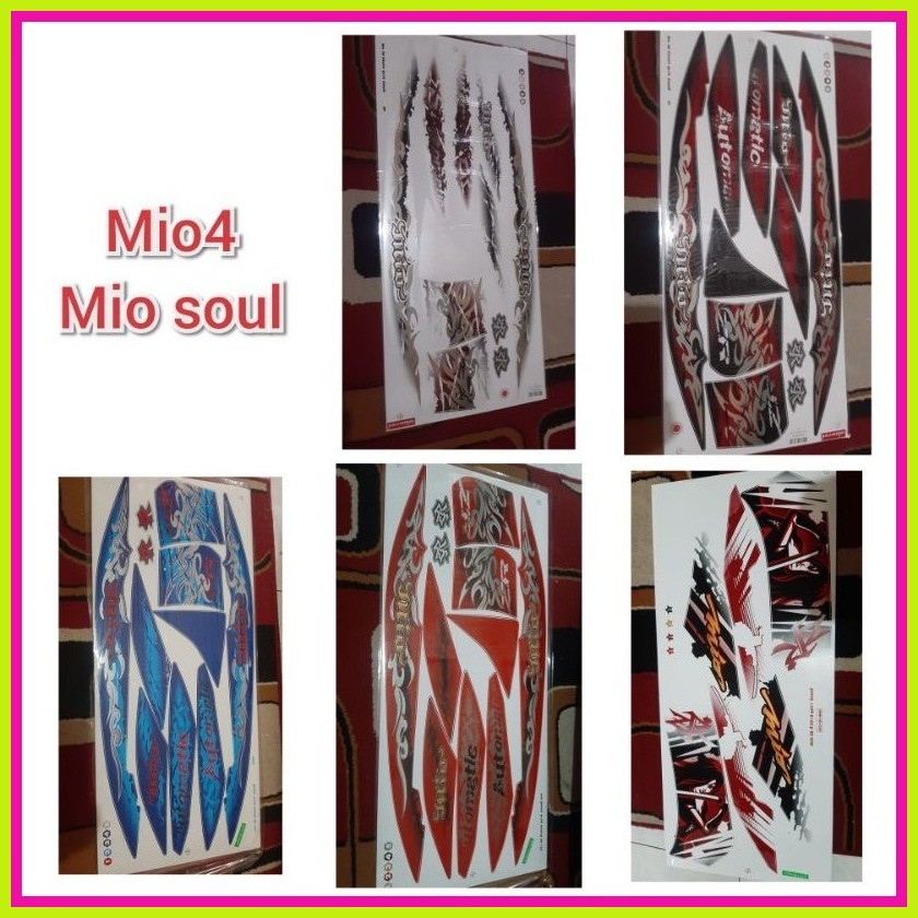 mio 4 decals ( legit thailand made ) | Shopee Philippines
