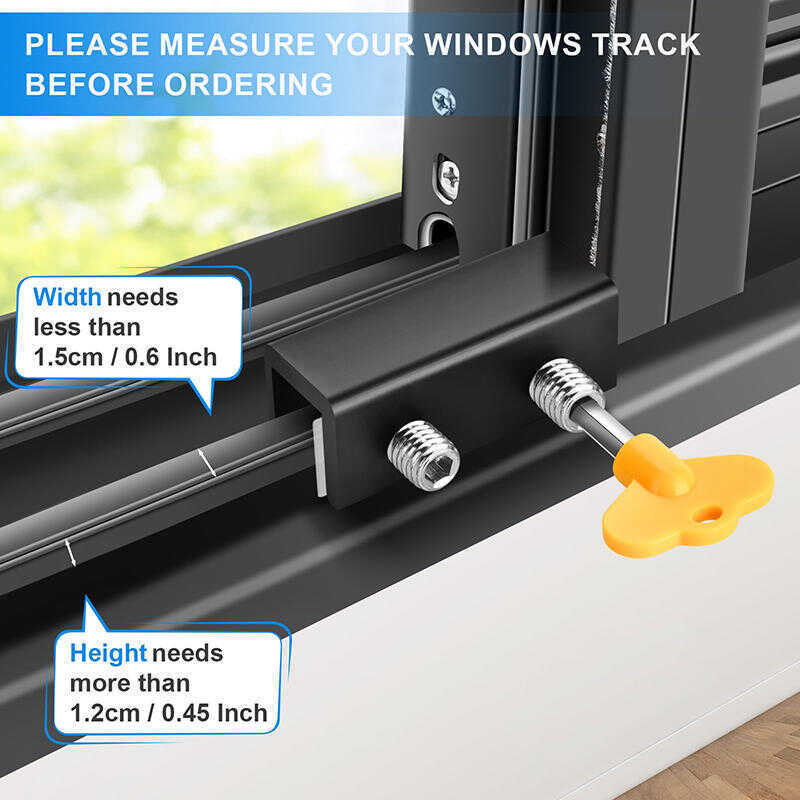 The New Sash Stopper Cabinet Locks Straps Security Anti-Theft Window ...