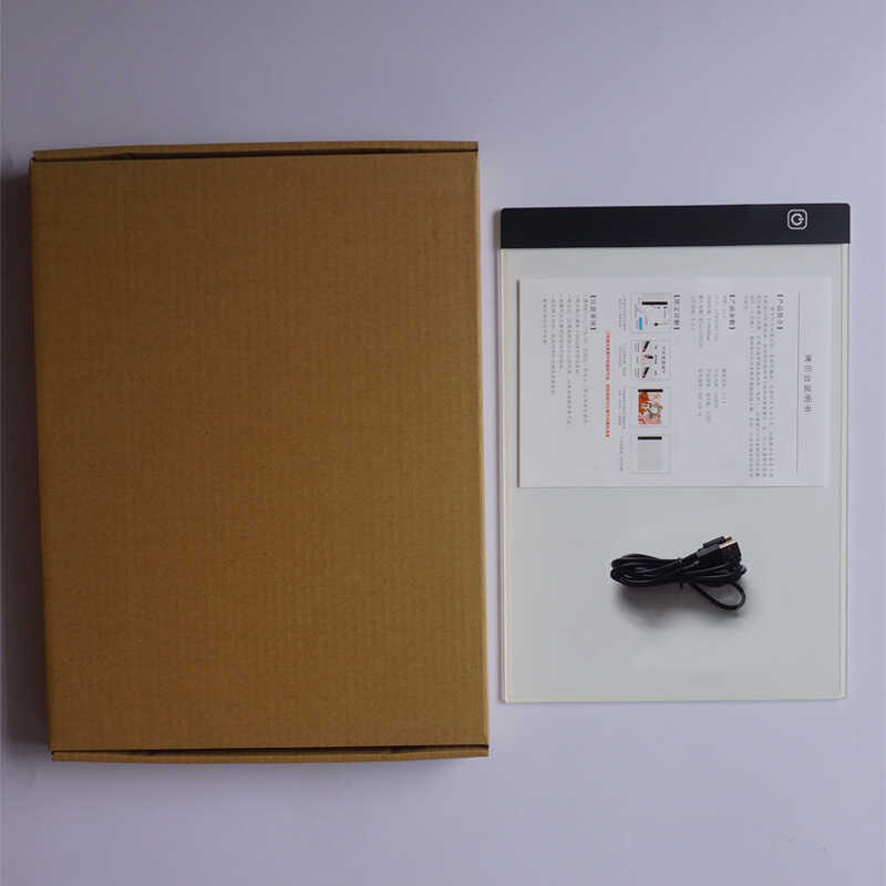 A4 Copy Desk Anime Translucent Desk, LED Illuminated Copy LED Drawing ...